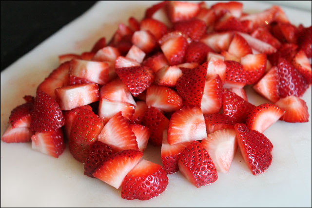 Warm Strawberry Sauce | Loulou Downtown