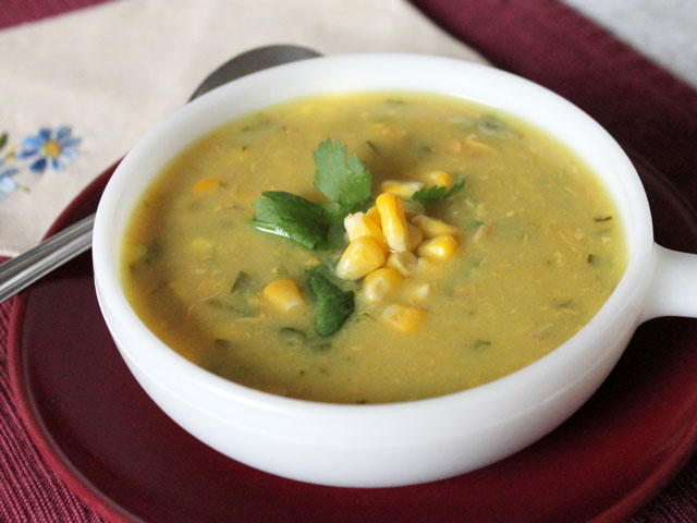 Homemade Soup : Curried Corn and Tuna Chowder | Loulou Downtown
